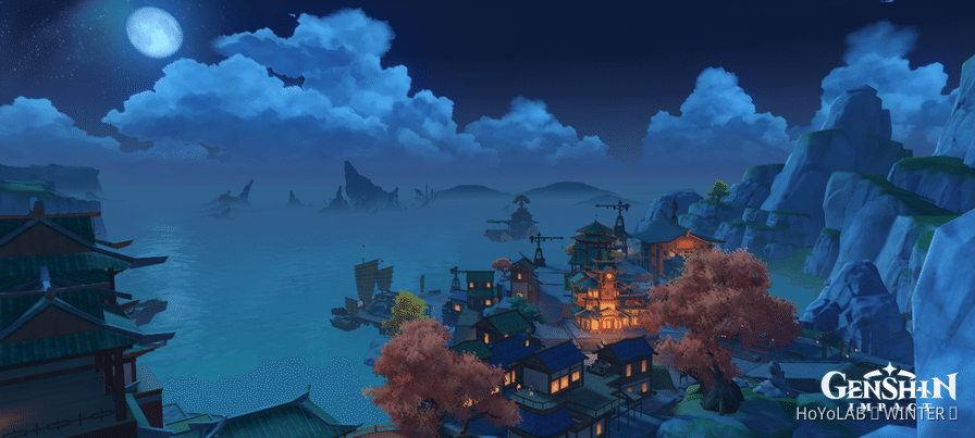 [Teyvat Travels] Liyue | Chihu Rock, Liyue Harbor | Genshin Impact ...