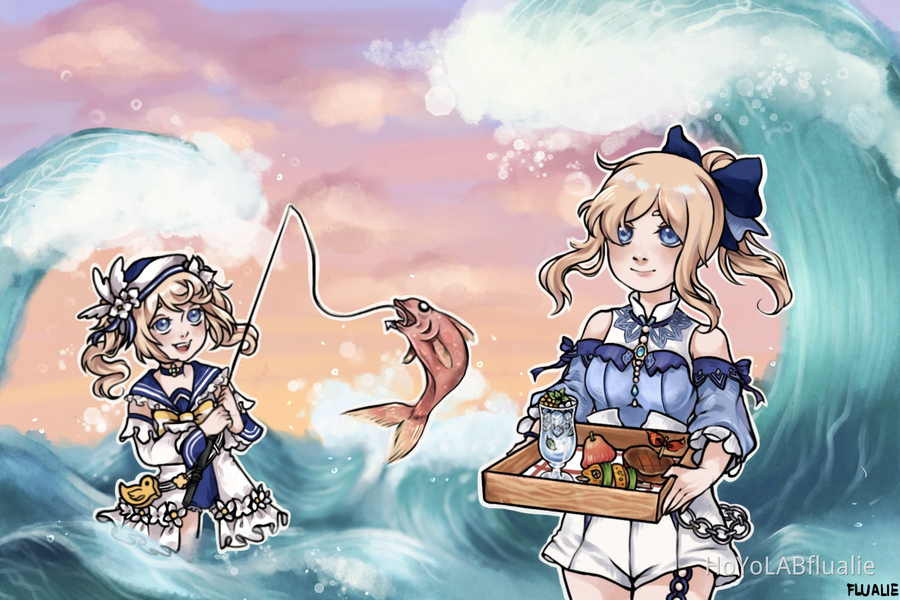 Splish Splash With The Fish Genshin Impact | HoYoLAB