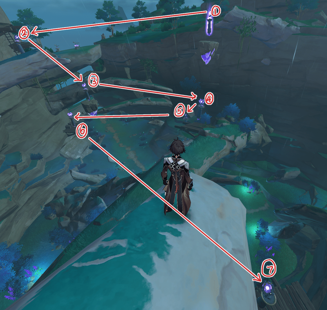 World Quest Full Guide: Orobashi's Legacy (Inazuma Polearm Blueprint ...