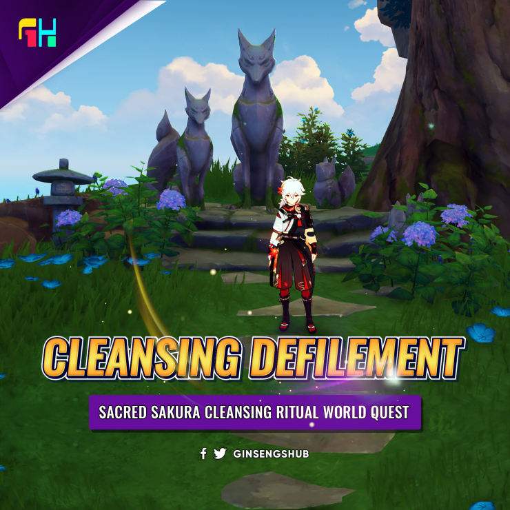 [Version 2.0] Inazuma: Sacred Sakura Cleansing Ritual World Quest. # ...