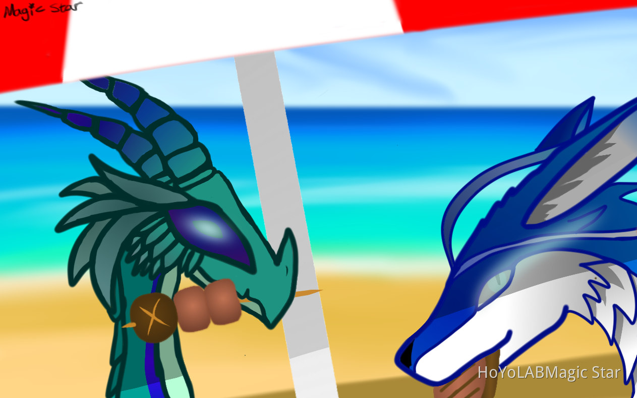 "Even Divine Beasts need a Summer Vacation!" Genshin Impact | HoYoLAB