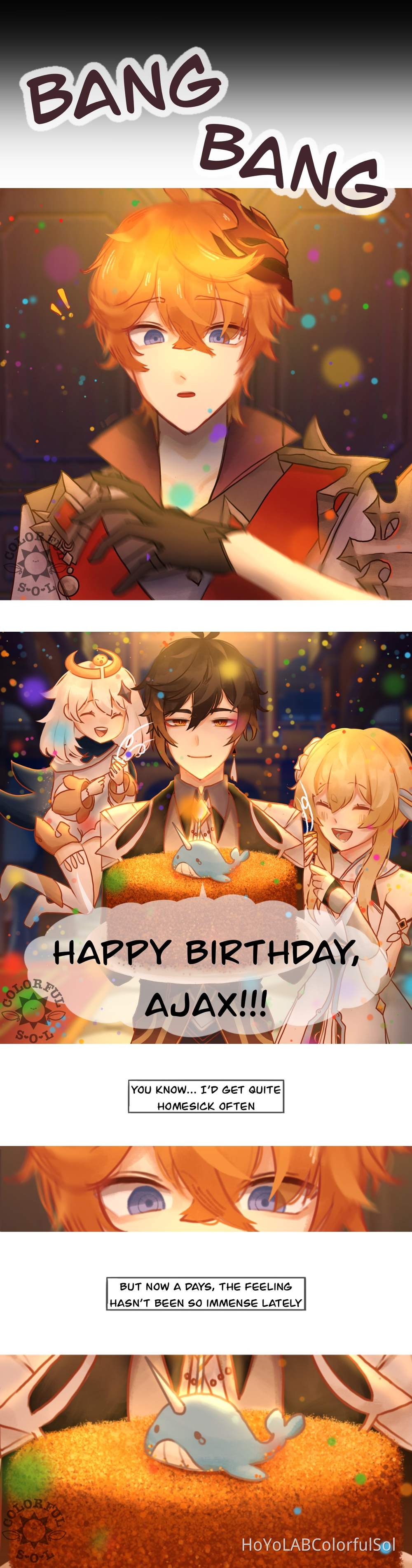 Happy birthday, Childe! Genshin Impact | HoYoLAB