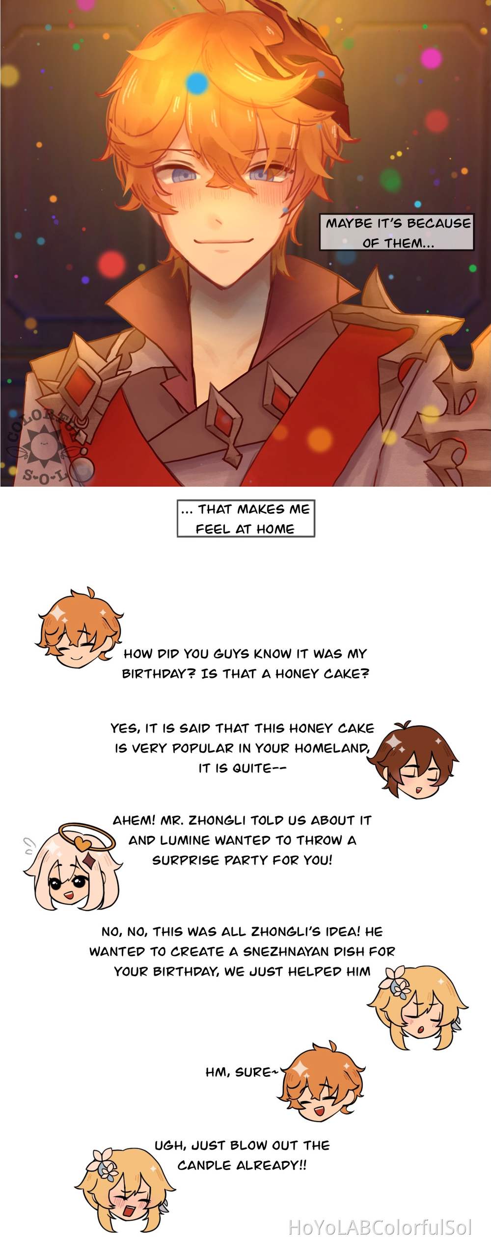 Happy birthday, Childe! Genshin Impact | HoYoLAB