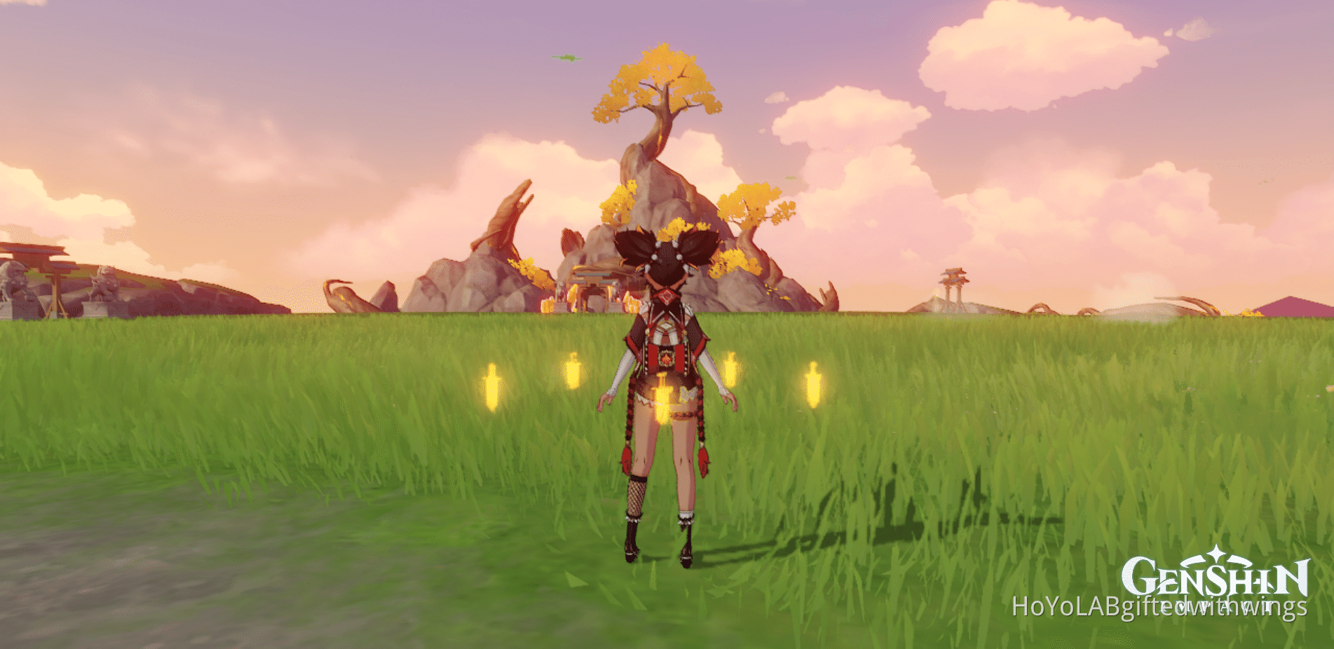 Waiting For Inazuma Sakura Trees: Hidden Grotto Area Idea (Coming ...