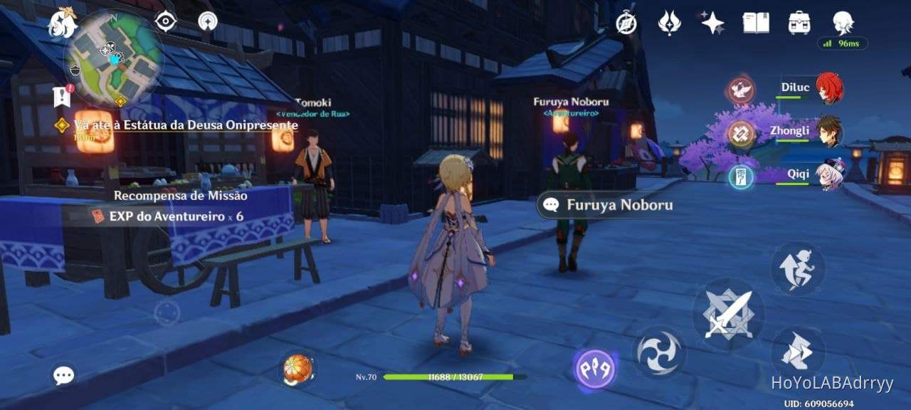 (Guia) NPCs de Inazuma que dão itens ao falar com eles Genshin Impact ...