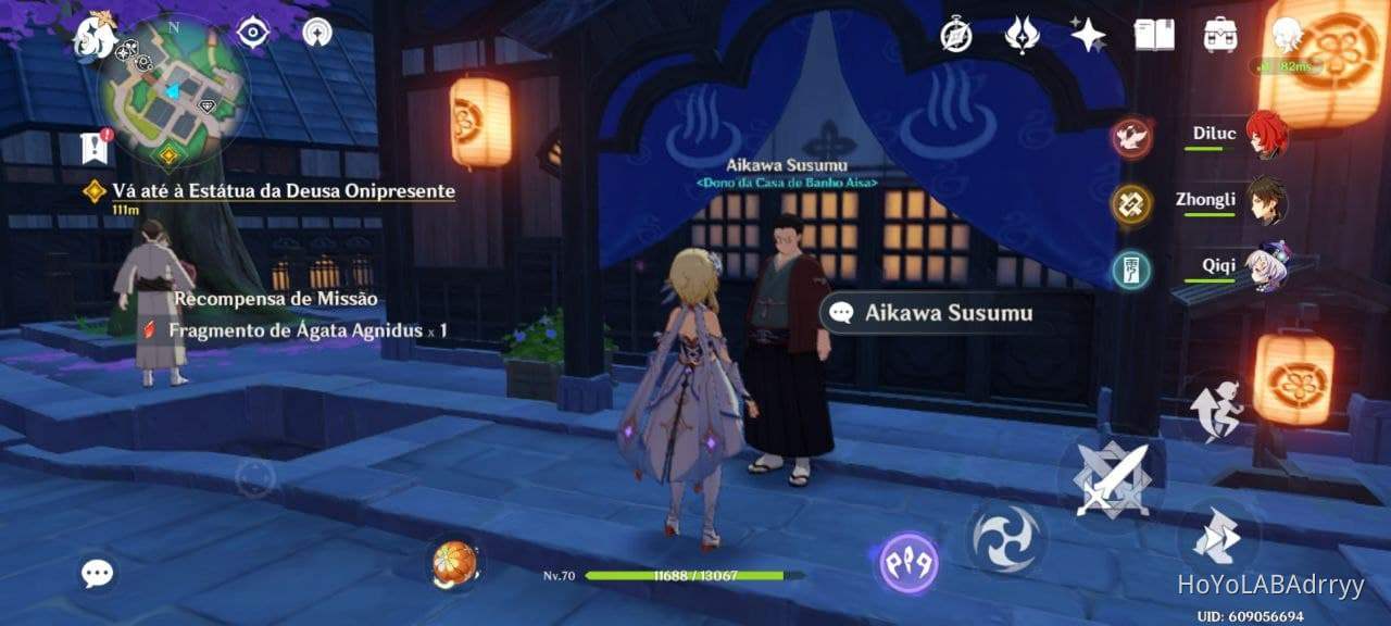 (Guia) NPCs de Inazuma que dão itens ao falar com eles Genshin Impact ...