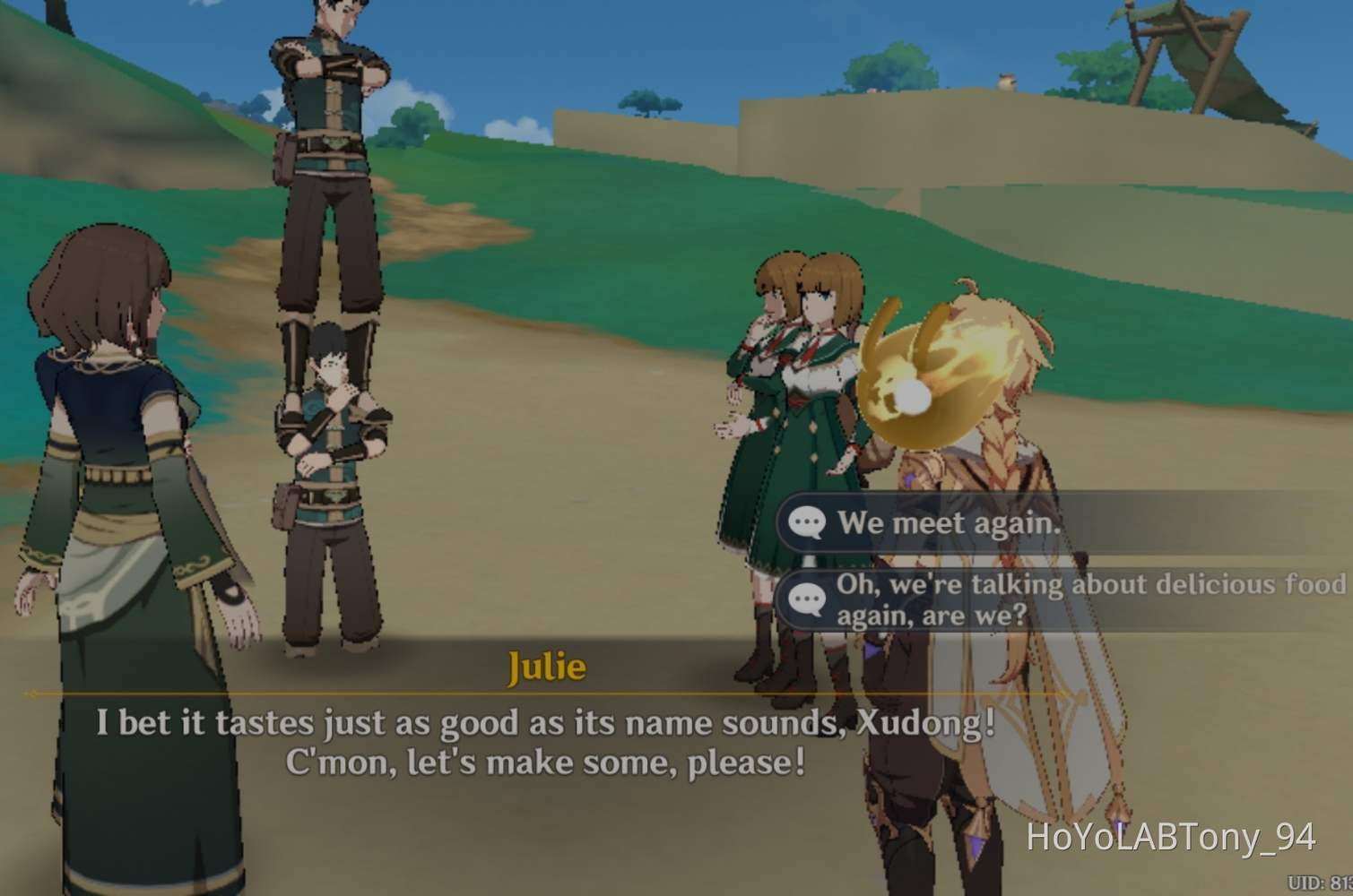 Mondstat NPC: drunk - Liyue NPC: work - Inazuma NPC: kagebunshin o ...