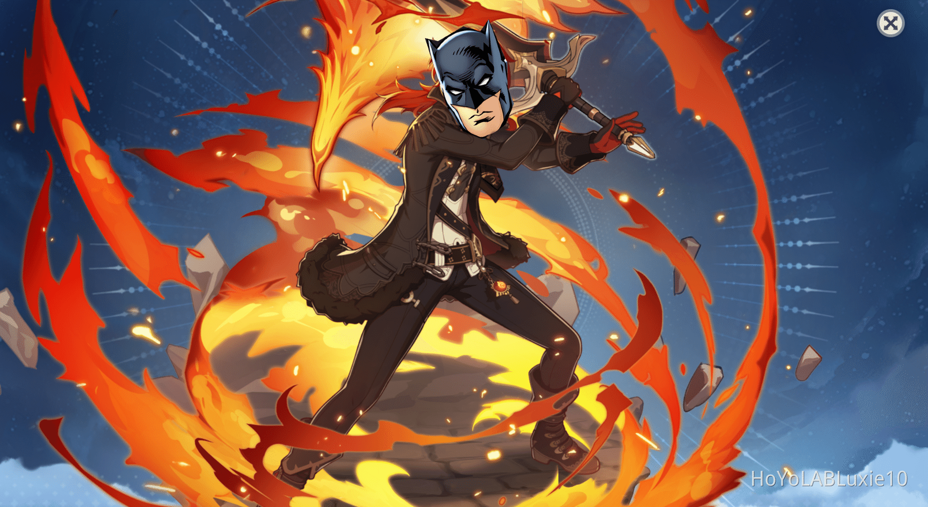 Batman but it's Captain Pyro Genshin Impact | HoYoLAB