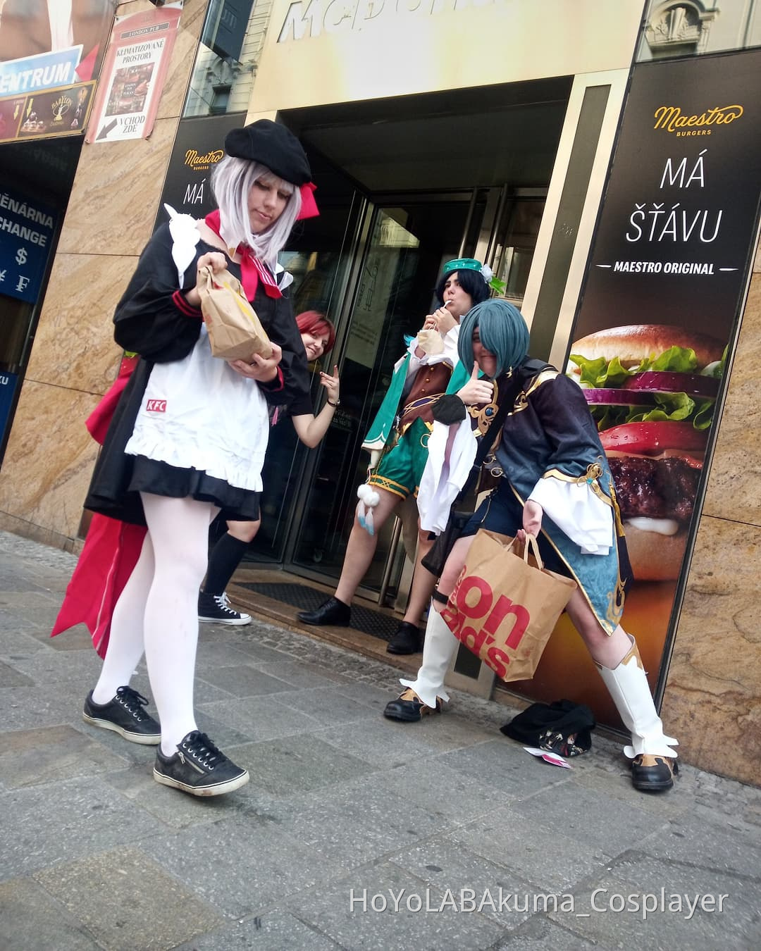 KFC Noelle and MCDonald's Genshin Impact | HoYoLAB