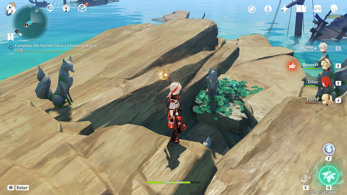 [Inazuma Guide] (4* Catalyst Blueprint ) Quest Dunia Ritual Pemurnian ...