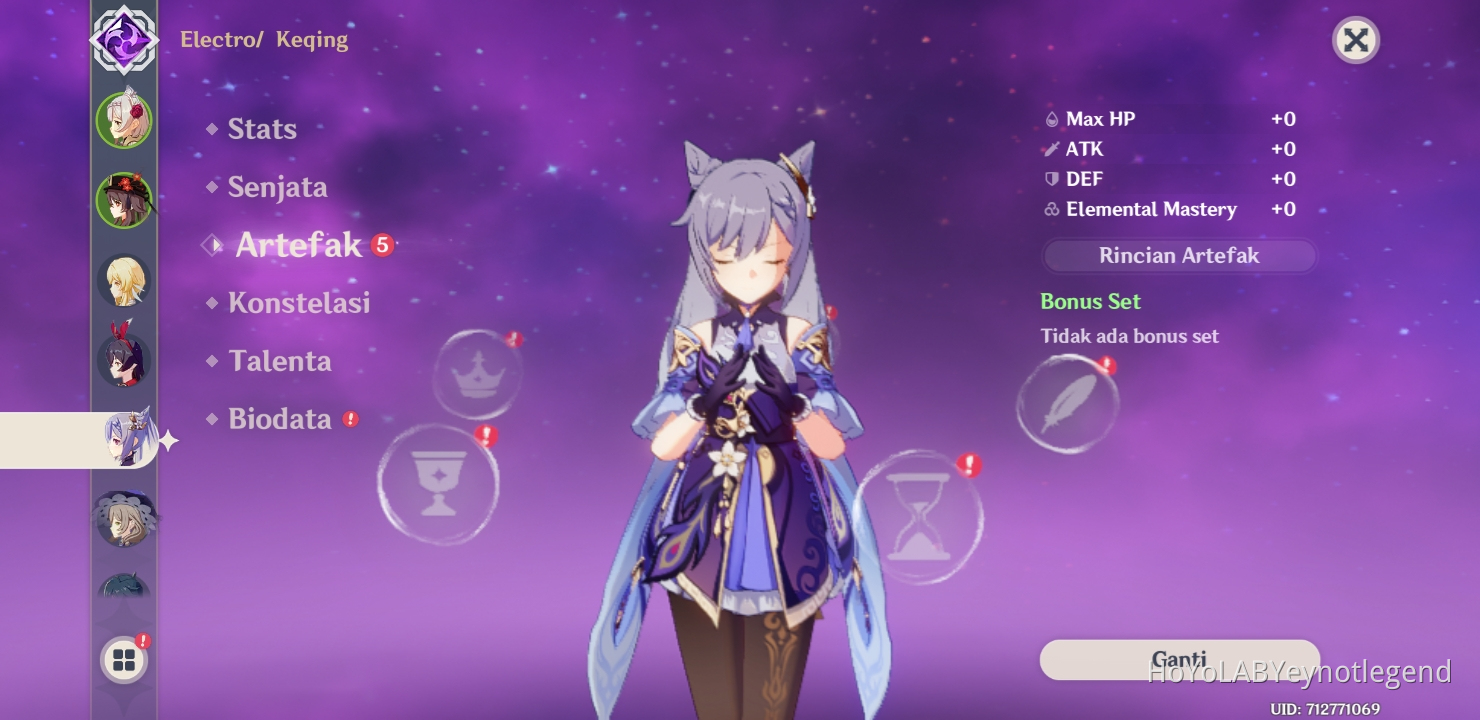 Build Keqing gimana? Genshin Impact | HoYoLAB