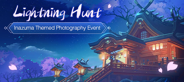 ‘Winners Announced' Lightning Hunt - Inazuma Themed Photography Event ...