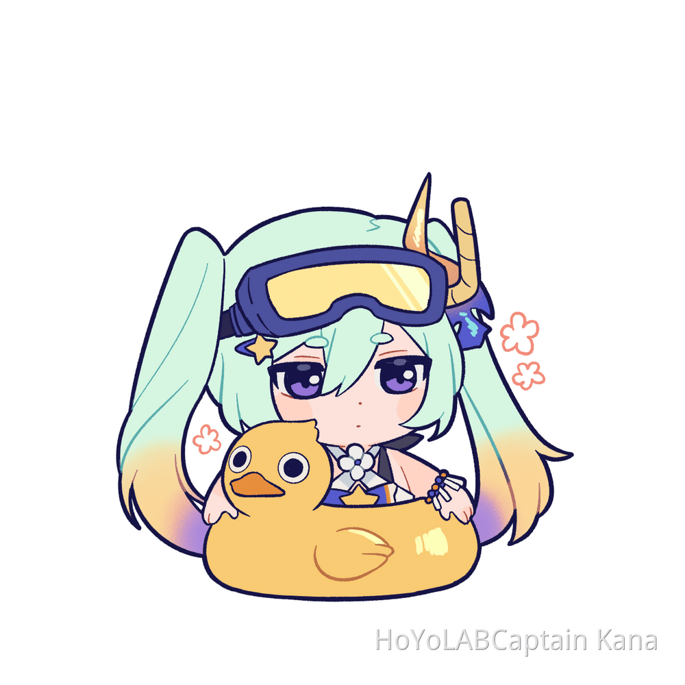 Summer Sticker Chibi HI3 Honkai Impact 3rd | HoYoLAB