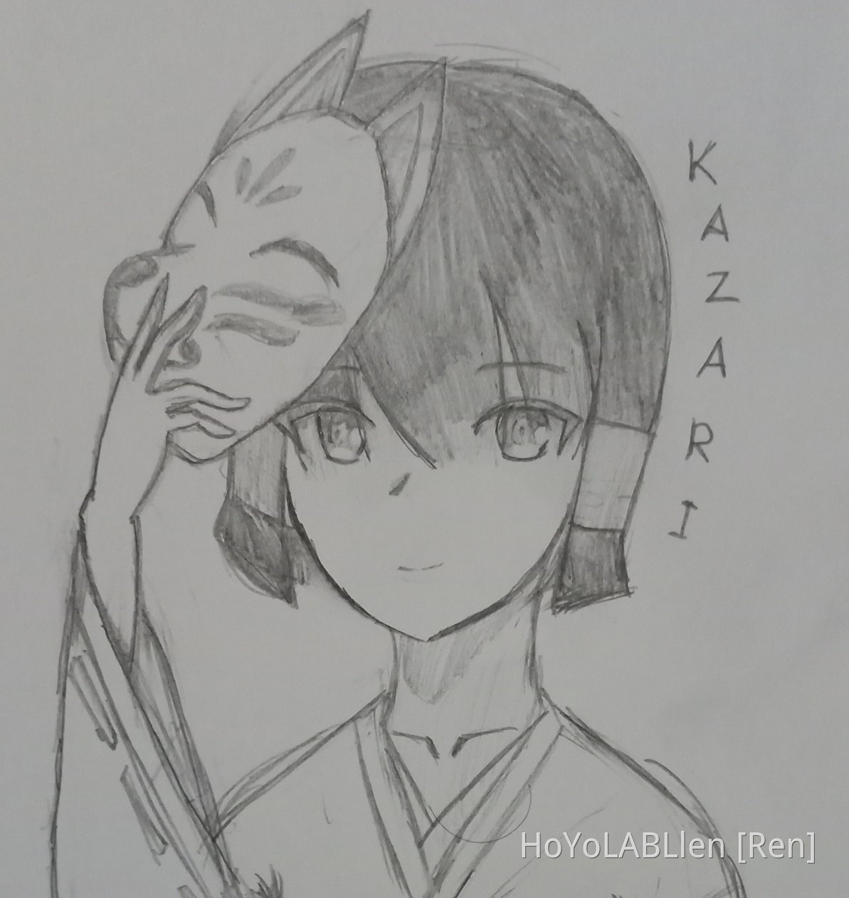 Kazari Pencil Art Genshin Impact | HoYoLAB