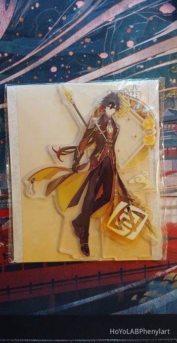 Official Zhongli standee [天动万象] Genshin Impact | HoYoLAB