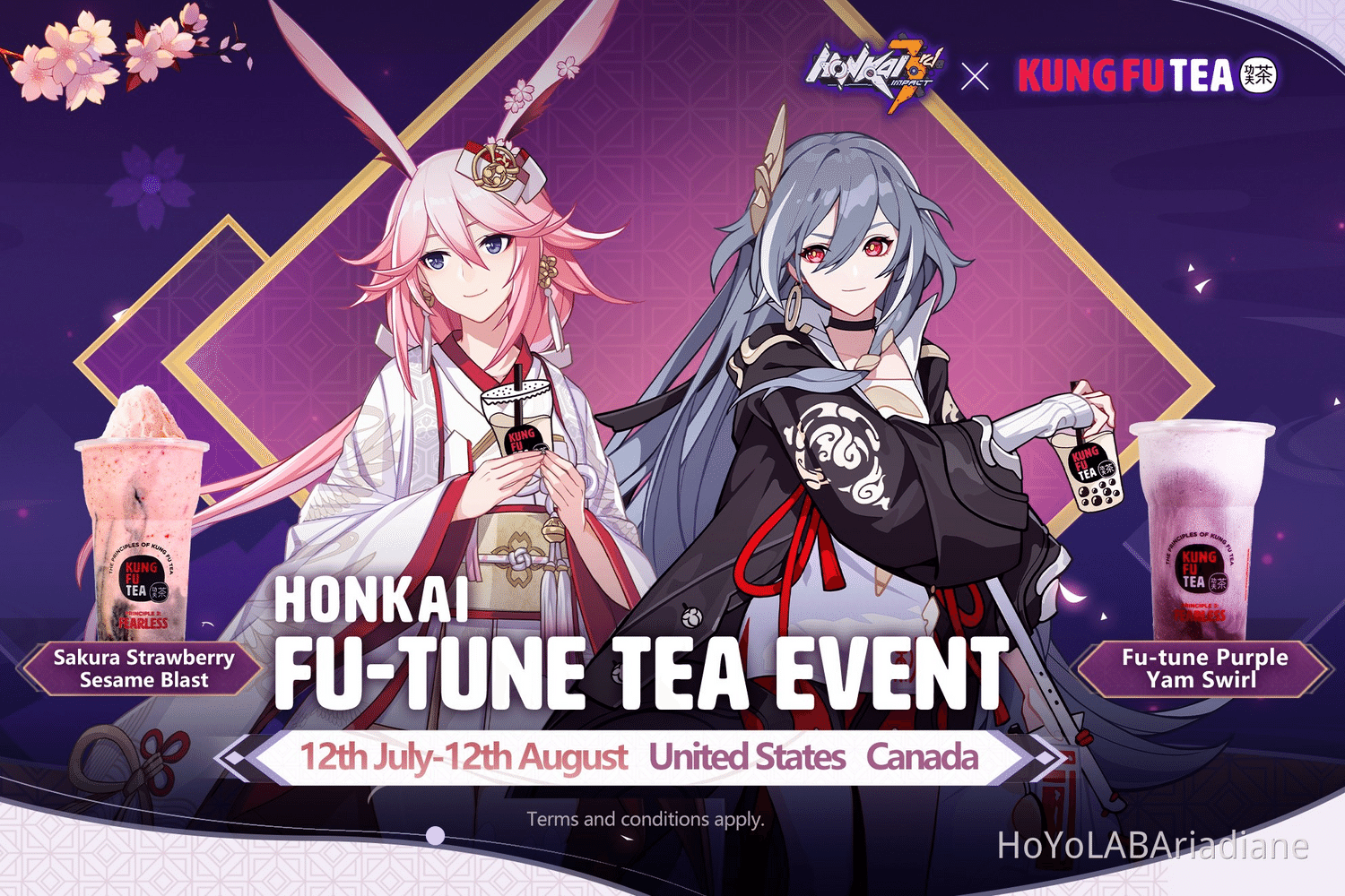 [Honkai Impact 3rd × Kung Fu Tea] Collab: Desperate EU player begging ...