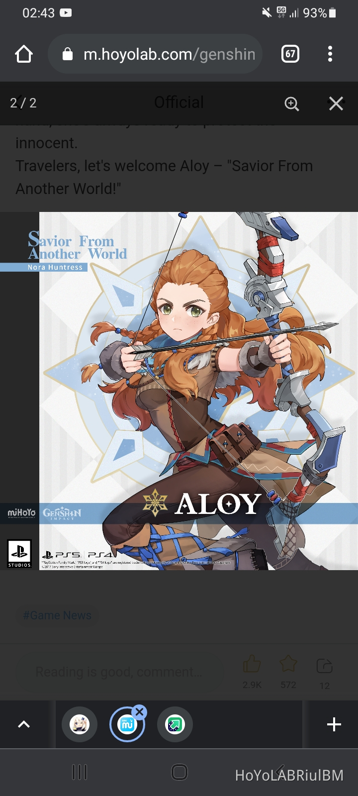 Who is Aloy ? Genshin Impact | HoYoLAB
