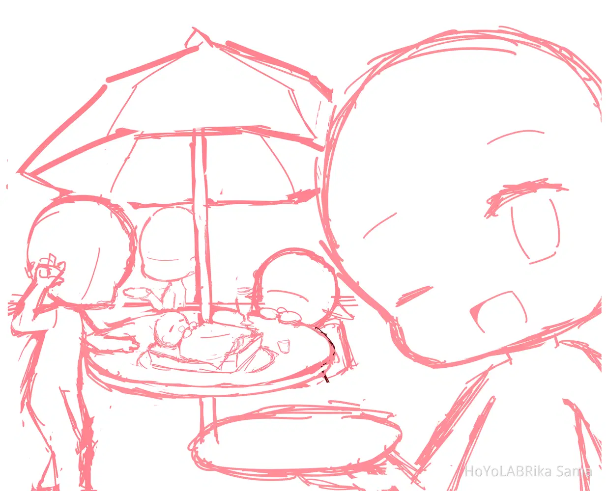 eating chibi base