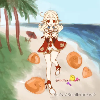 Klee Summer Outfit | Genshin Impact | HoYoLAB