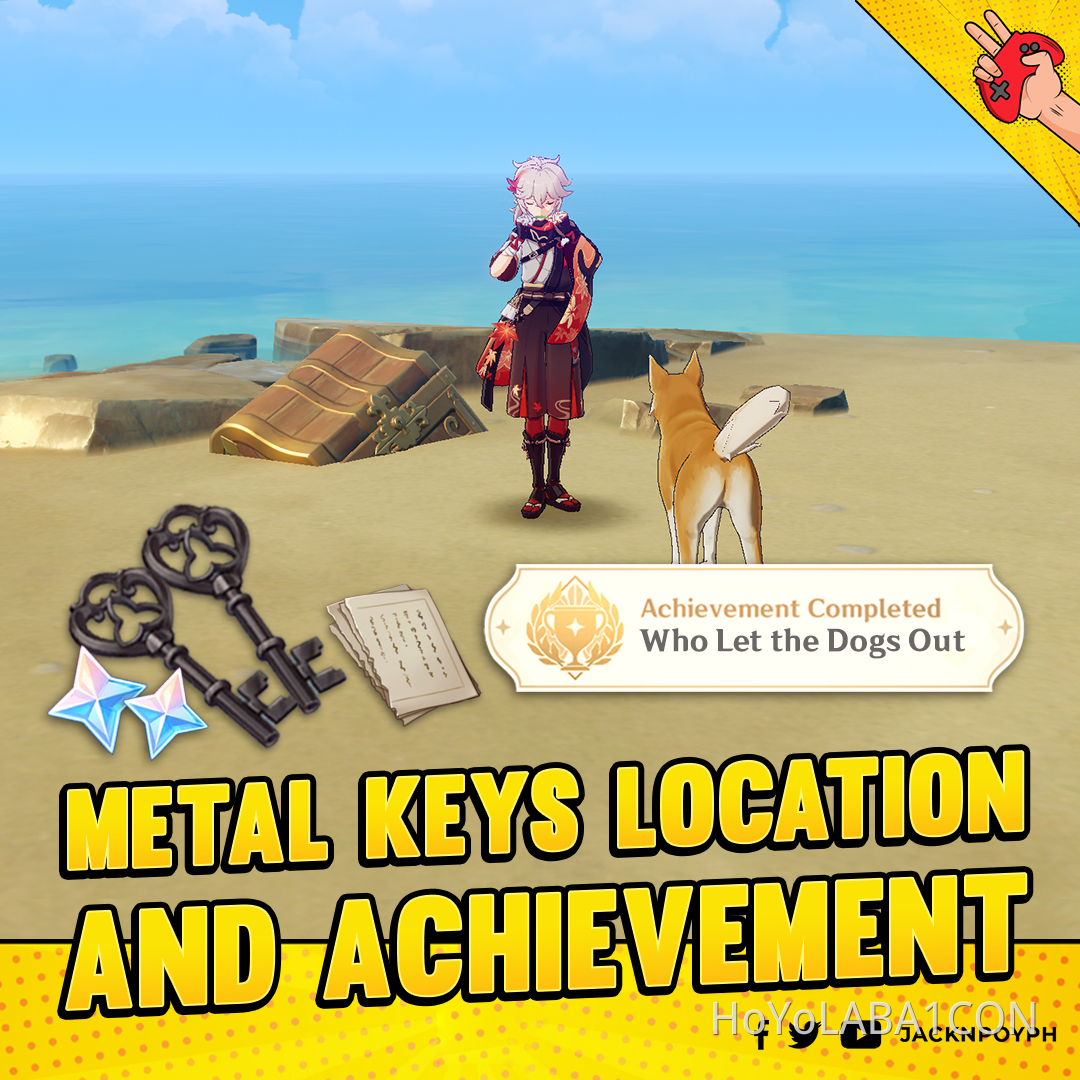 Metal & Cage Keys Location and a Hidden Achievement Guide Genshin ...