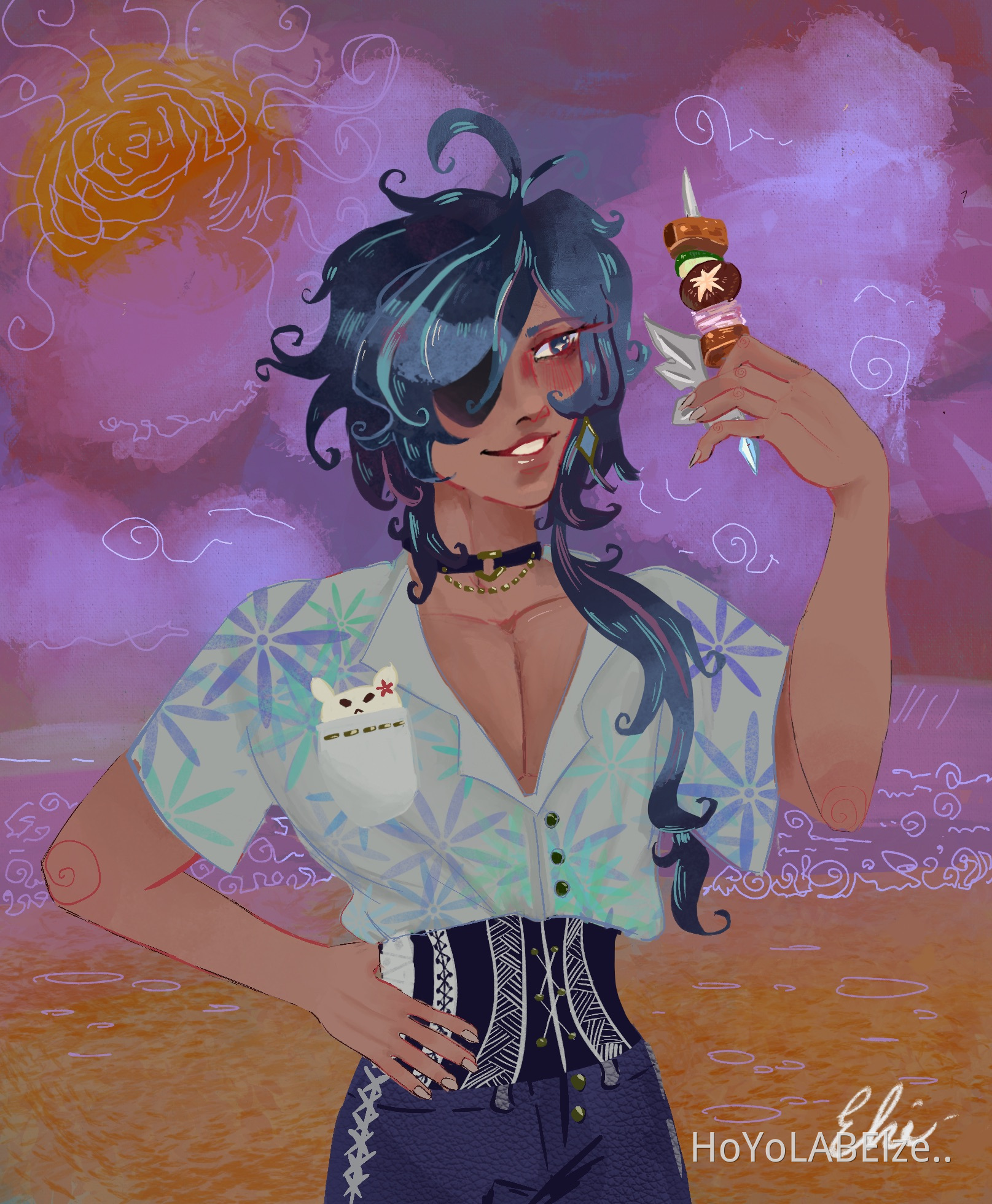 Kaeyas summer vacation! Genshin Impact | HoYoLAB