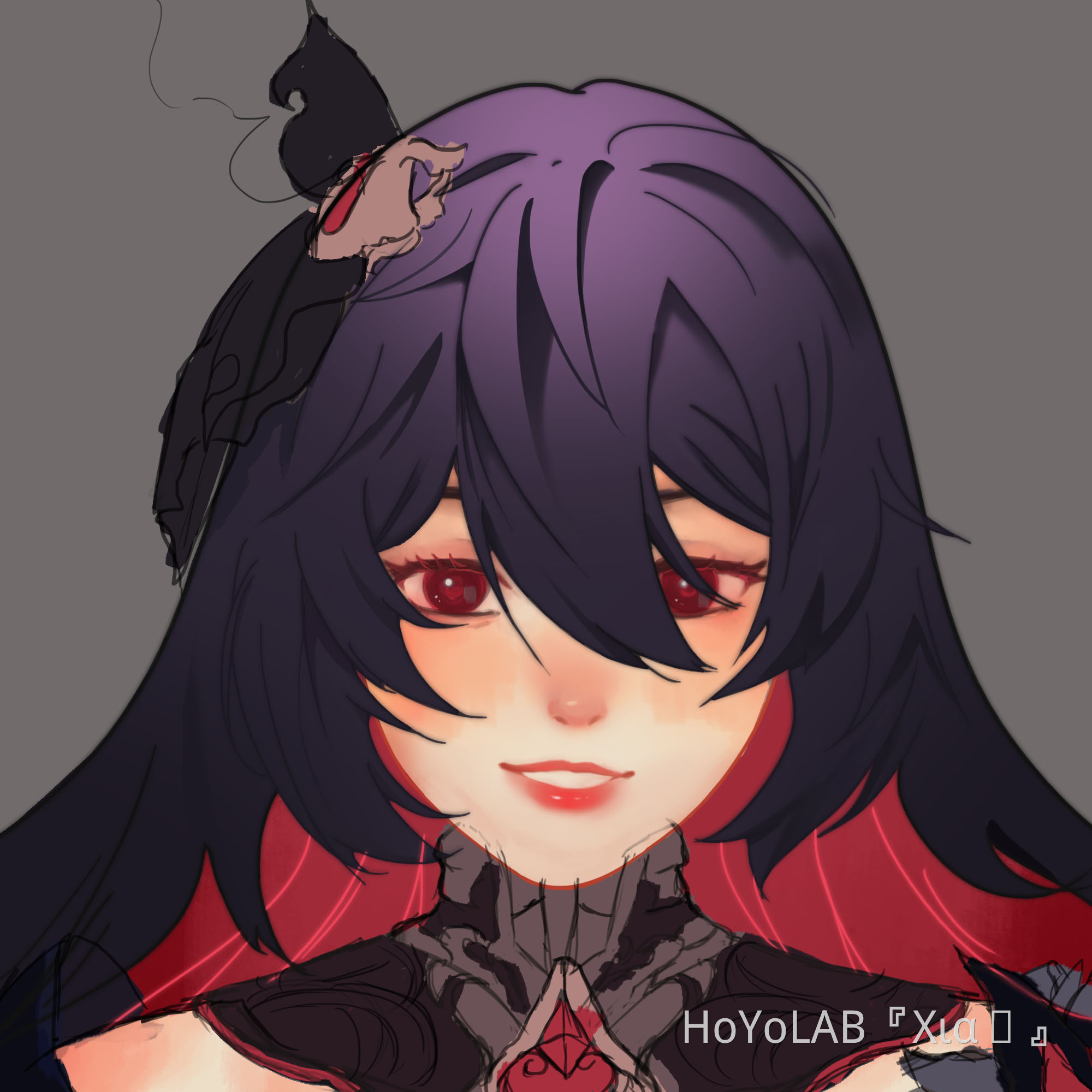 Unfinished Stygian nyx illustration Honkai Impact 3rd | HoYoLAB
