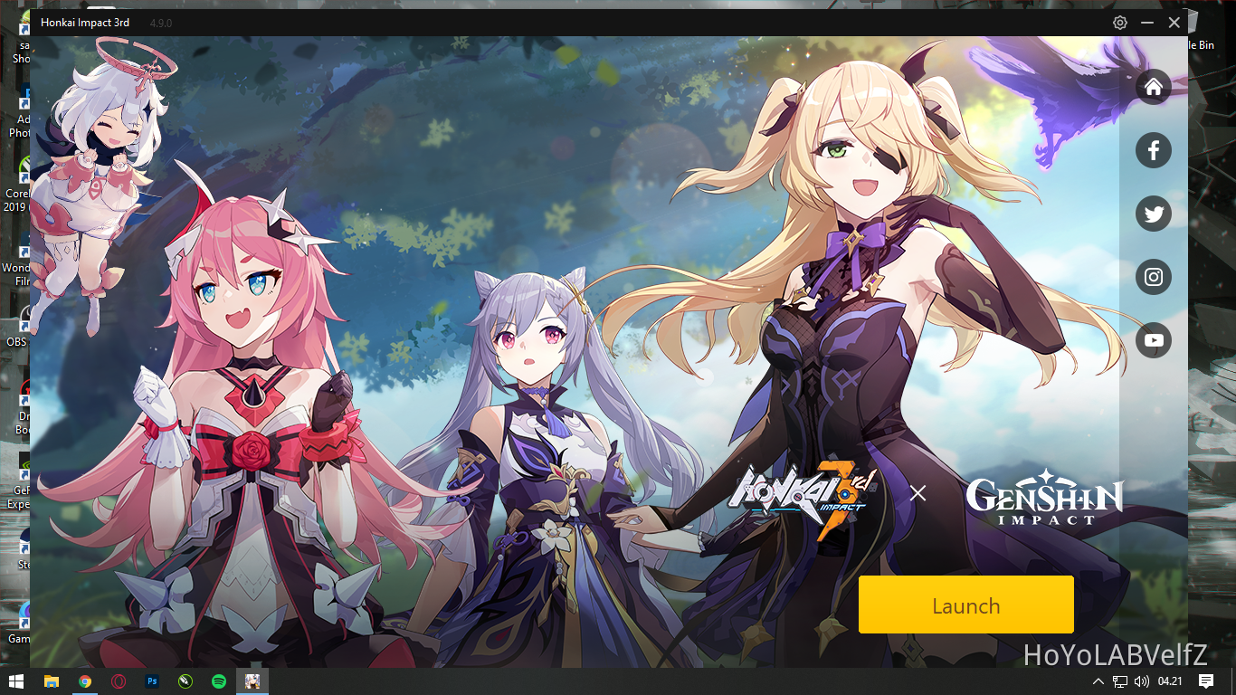 always back to launcher Honkai Impact 3rd | HoYoLAB
