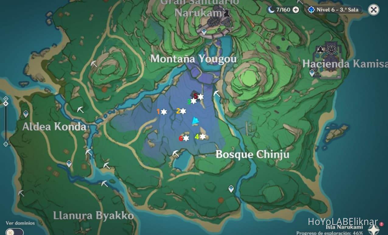 [Guía versión 2.0] Ubicaciones de los tres shikigamis | Genshin Impact ...