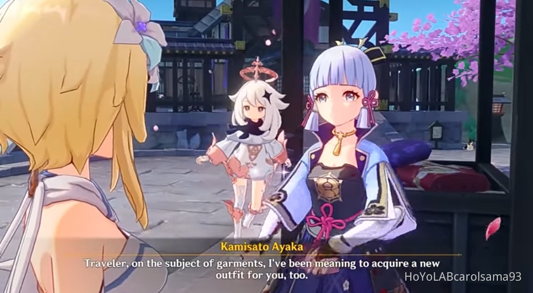 The reason we didn't get Inazuma outfits for traveler :') Genshin ...