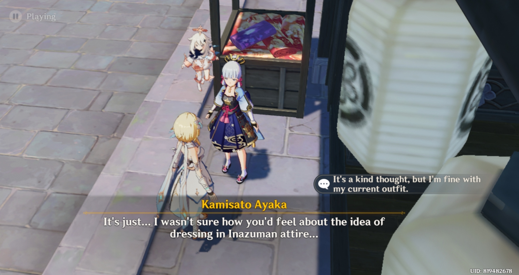 Inazuma outfit Genshin Impact | HoYoLAB