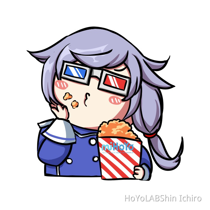 Fu Hua emo stickers :3 Honkai Impact 3rd | HoYoLAB