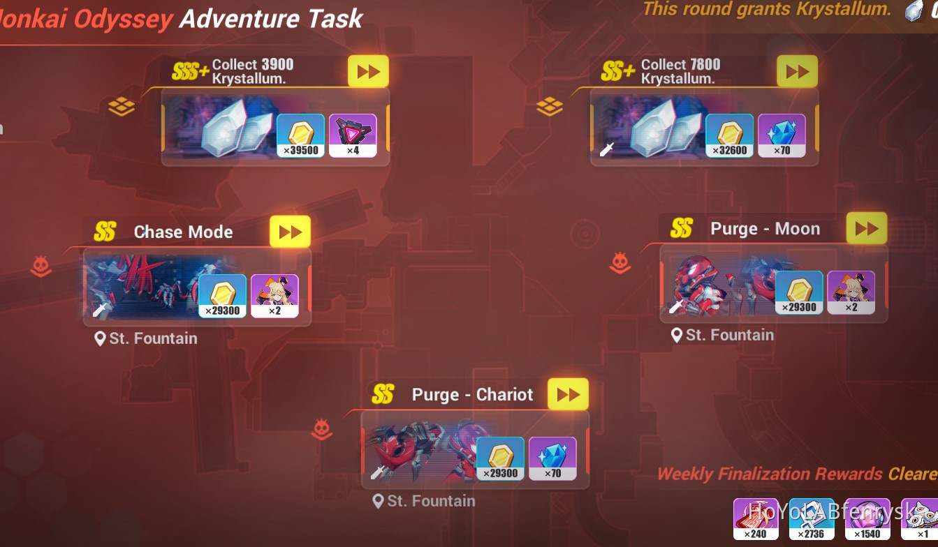 open world tasks salt | Honkai Impact 3rd | HoYoLAB