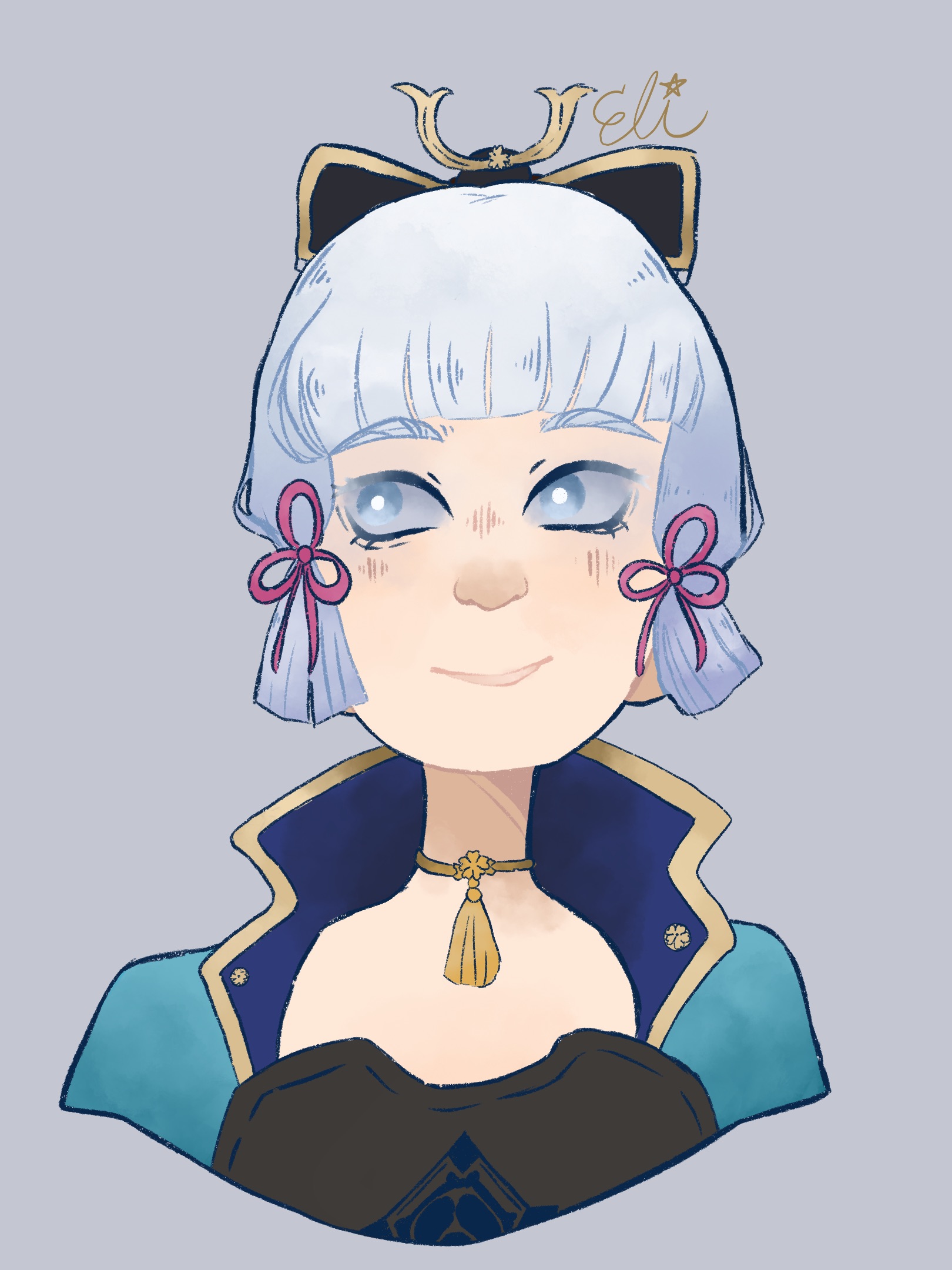 Ayaka drawing~ Genshin Impact | HoYoLAB