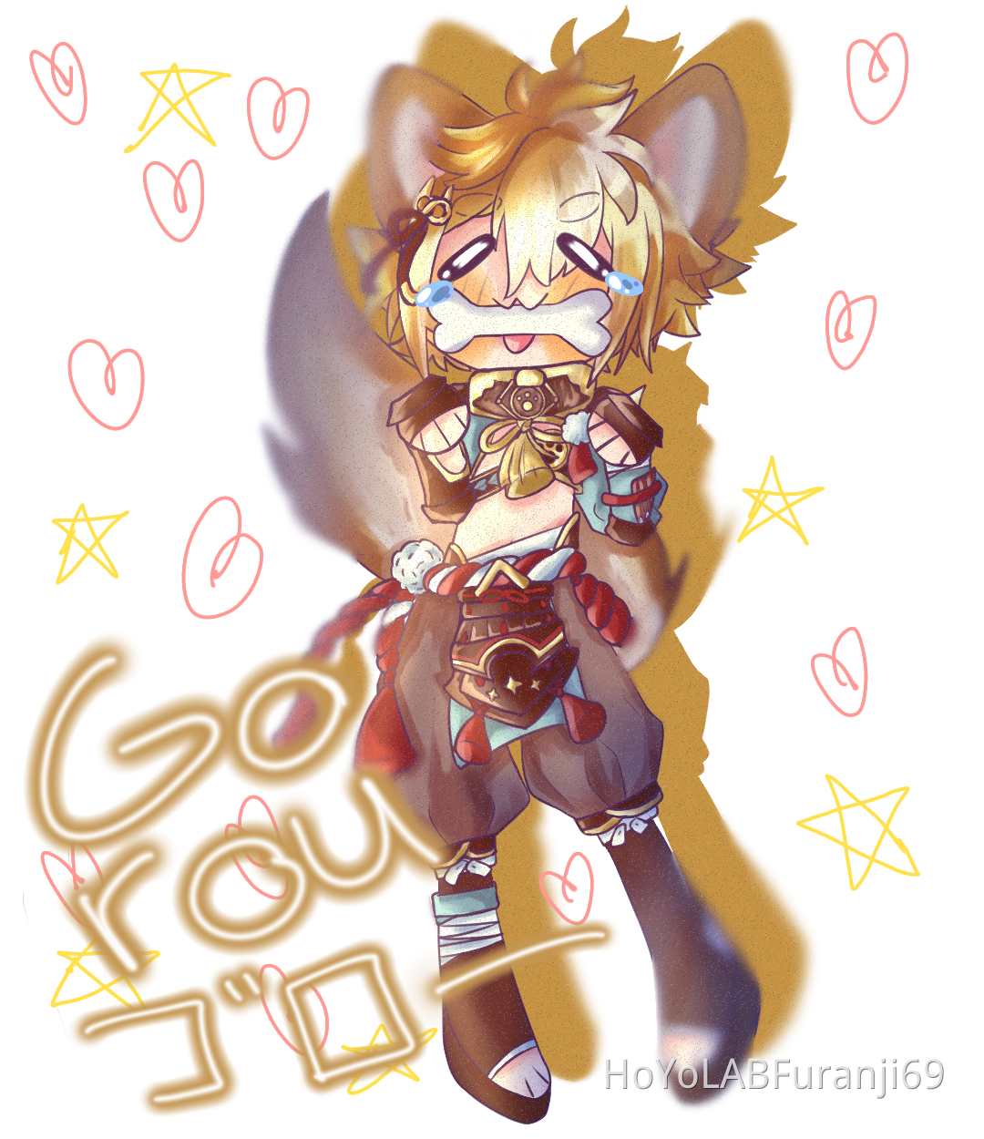 Gorou Chibi Fanart Genshin Impact | HoYoLAB