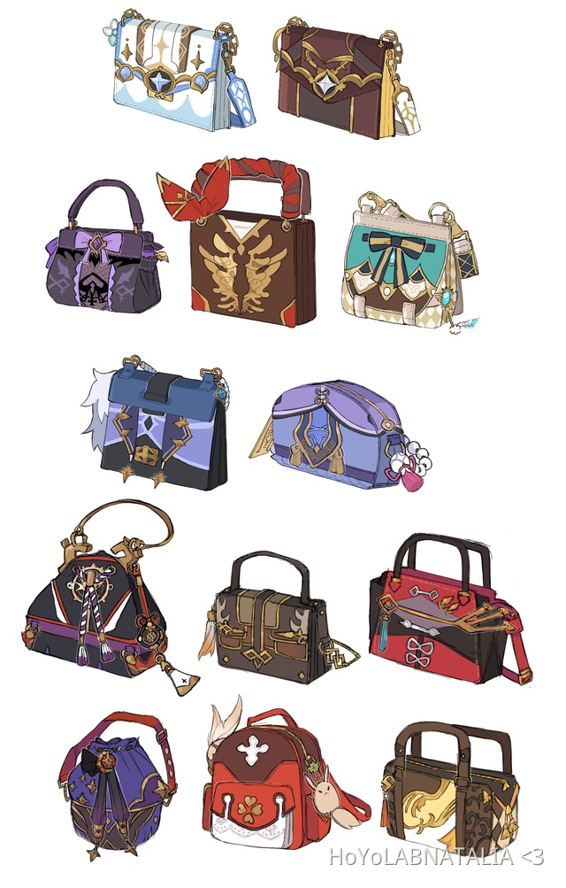 THESE BACKPACK DESIGNS ARE SO CUTE!! Genshin Impact | HoYoLAB