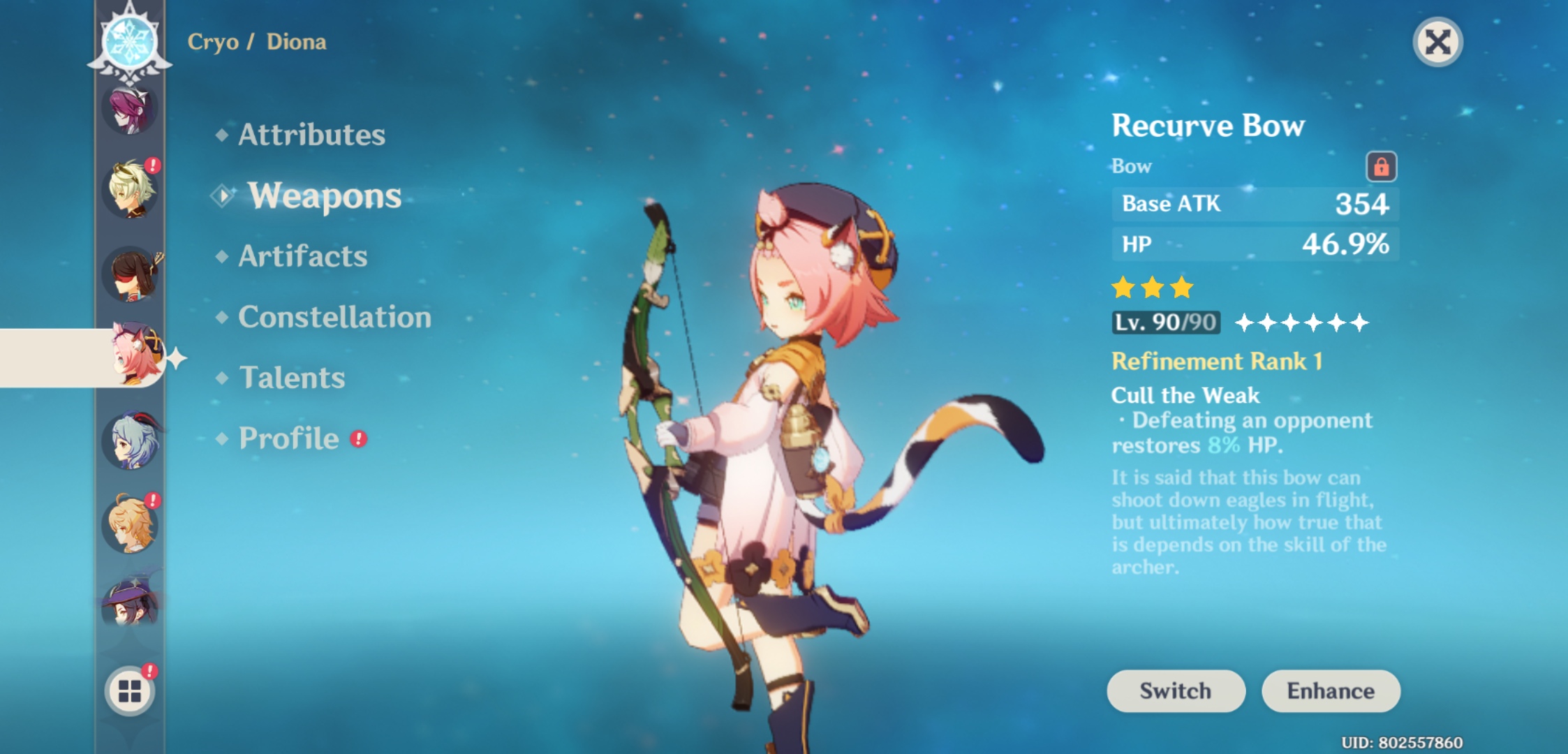 Diona Files [90% complete] Genshin Impact | HoYoLAB