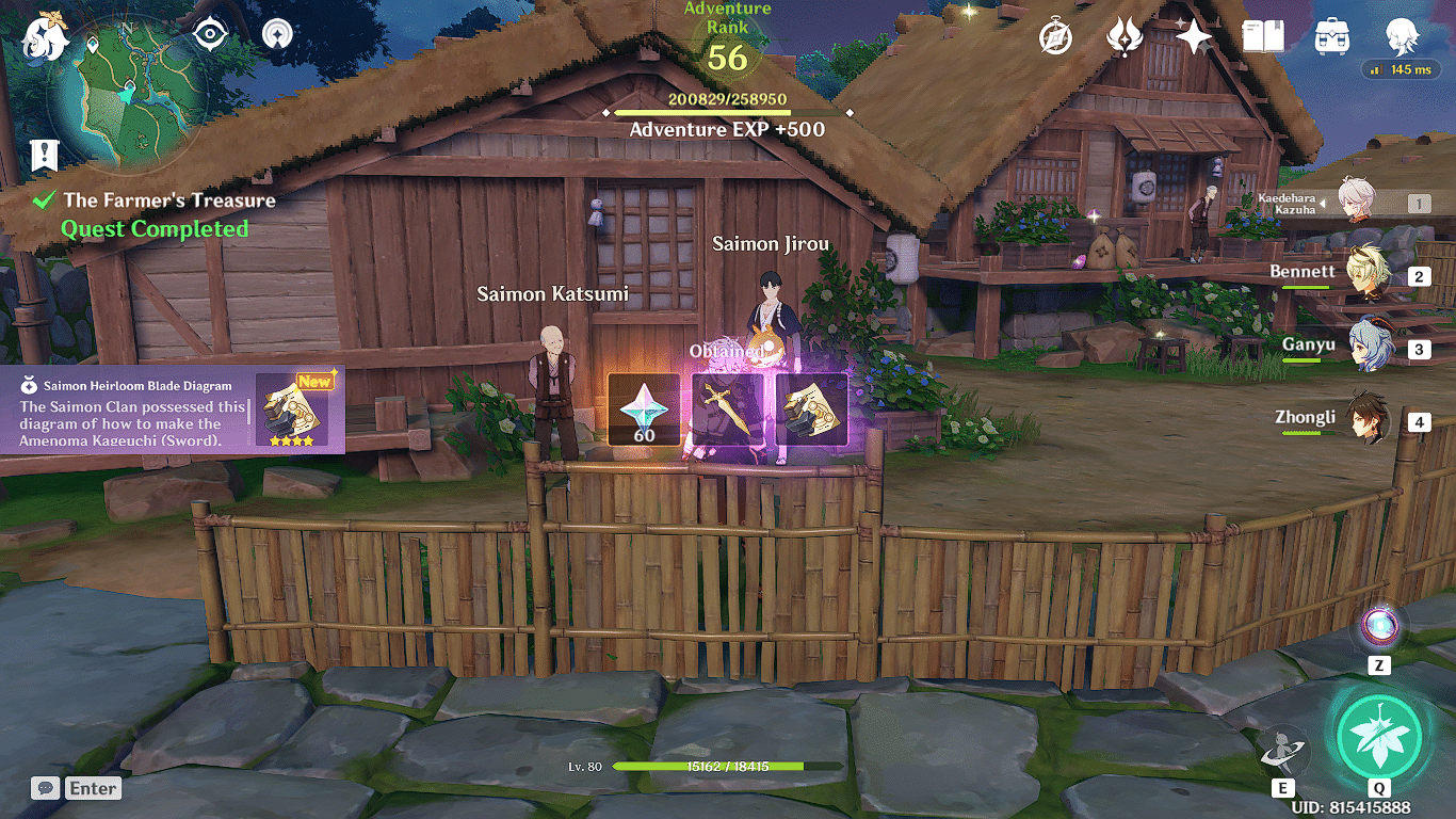 [Inazuma Guide] Cara Mendapatkan Blueprint Sword, Blueprint Claymore ...