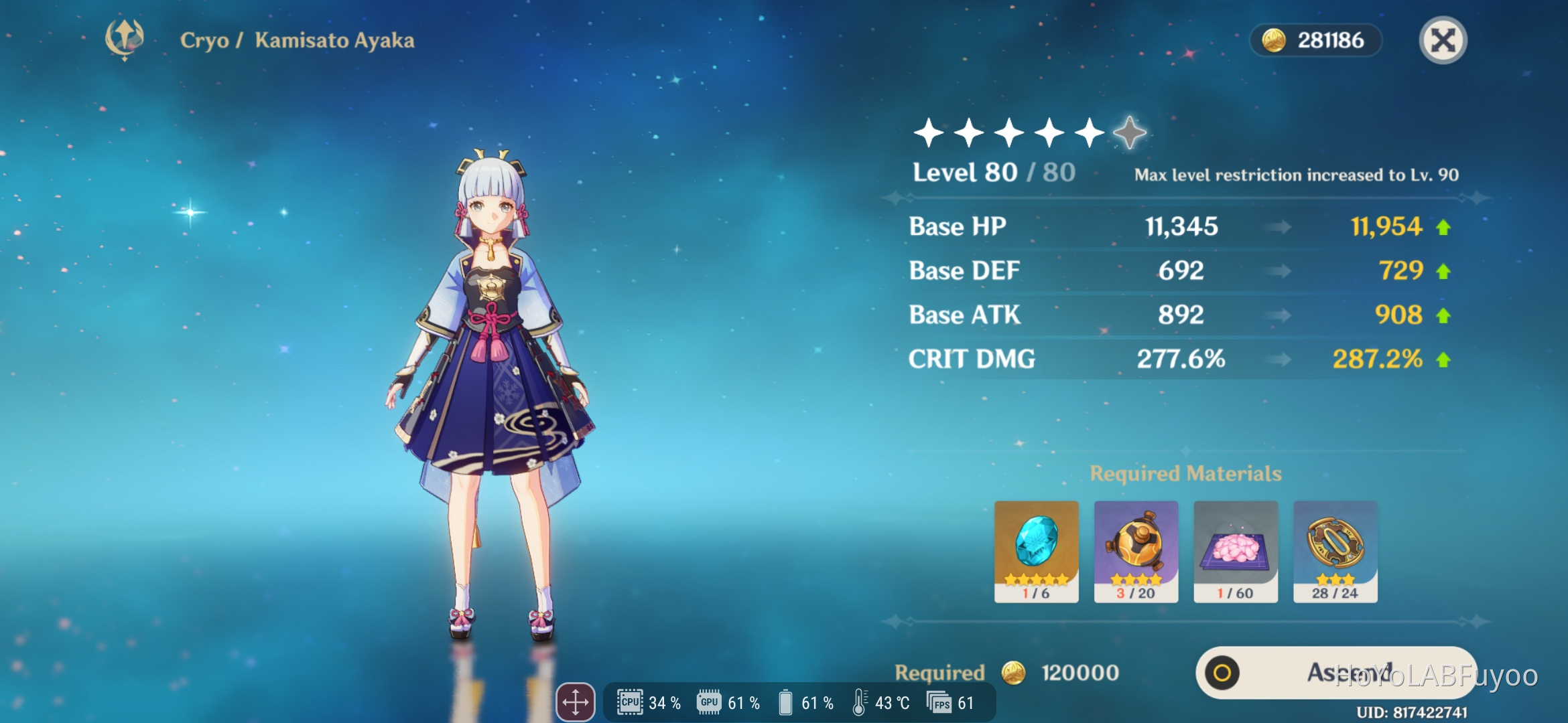 How ayaka progress... Genshin Impact | HoYoLAB