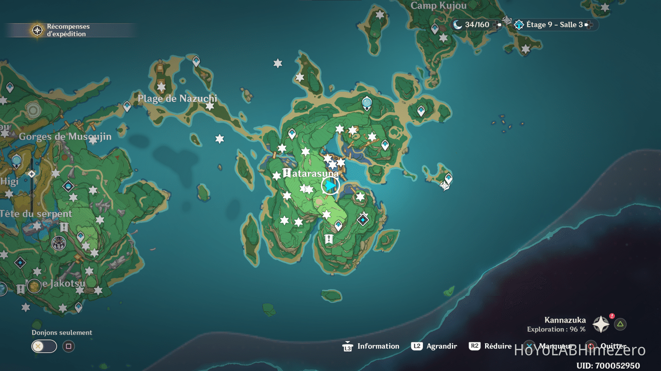 [FR/ENG] Challenge - Tatarasuna, île Kannazuka, Inazuma | Genshin ...