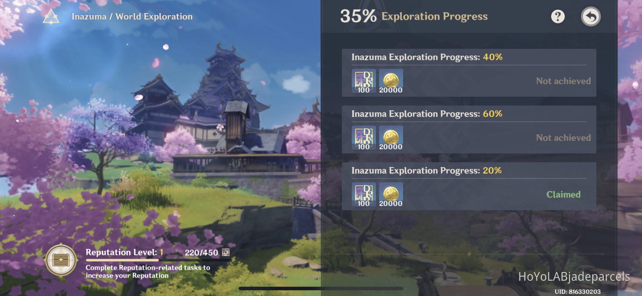 Inazuma reputation Genshin Impact | HoYoLAB