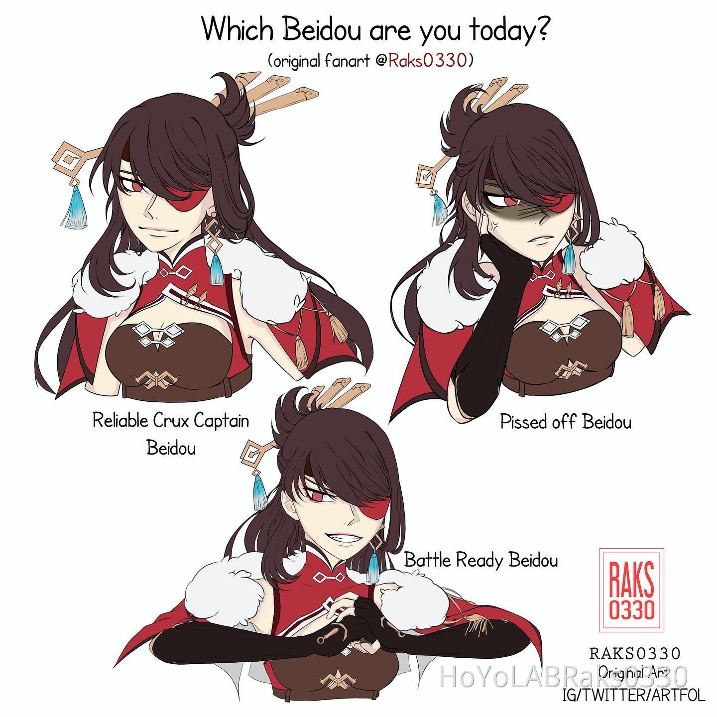 Crux Captain Beidou fanart