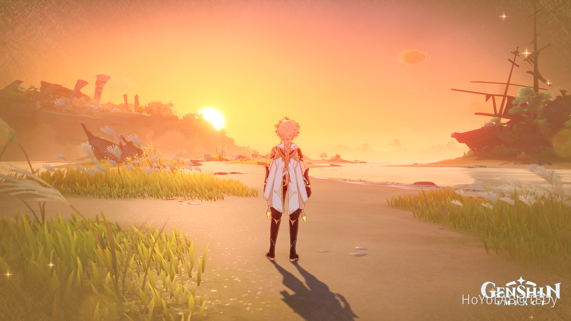 sunset ,inazuma Genshin Impact | HoYoLAB