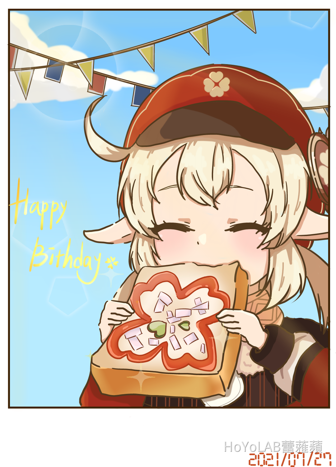 可莉祝你生日快樂 (Happy Birthday Klee ) Genshin Impact | HoYoLAB