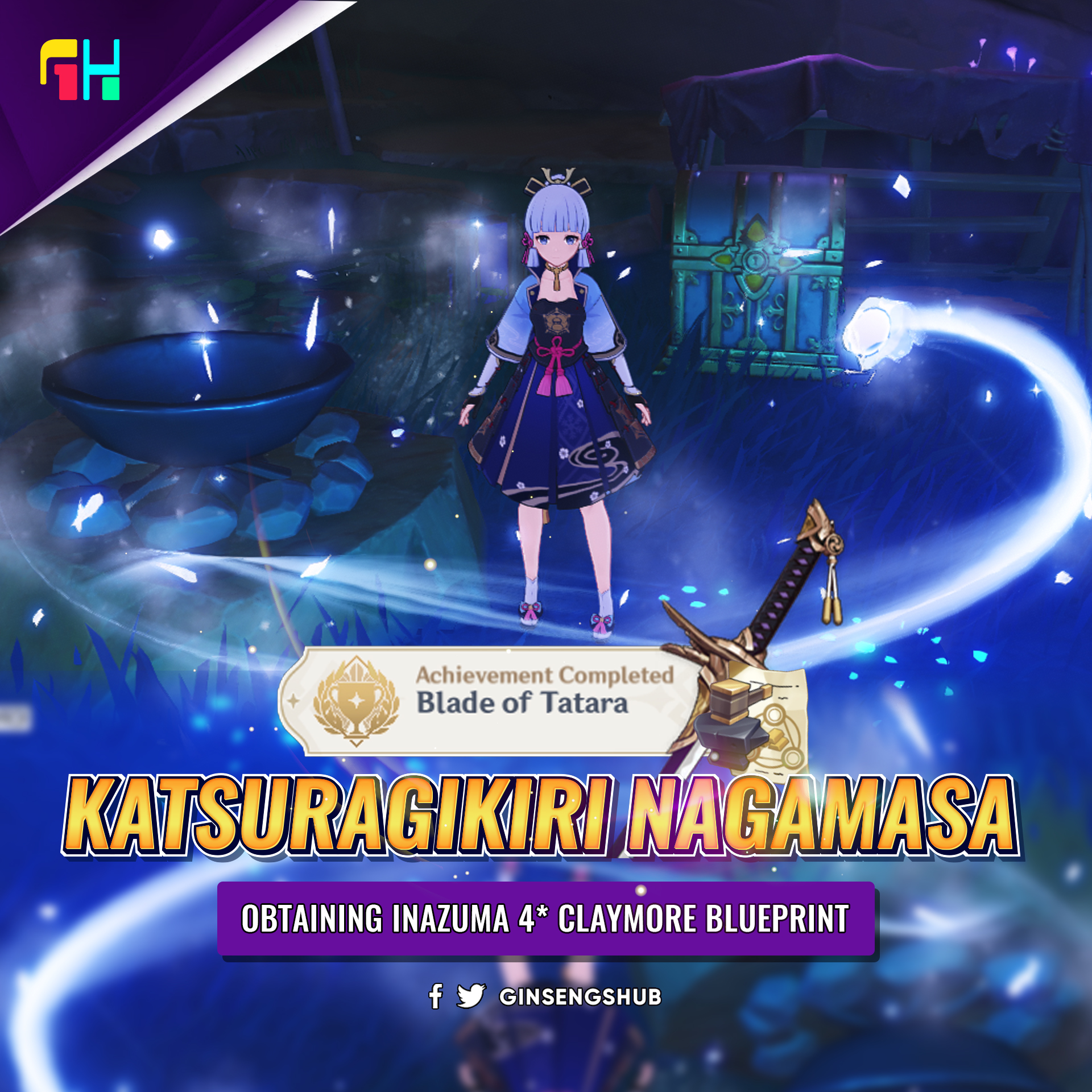 [Version 2.0] Inzuma Claymore: Katsuragikiri Nagamasa Genshin Impact ...