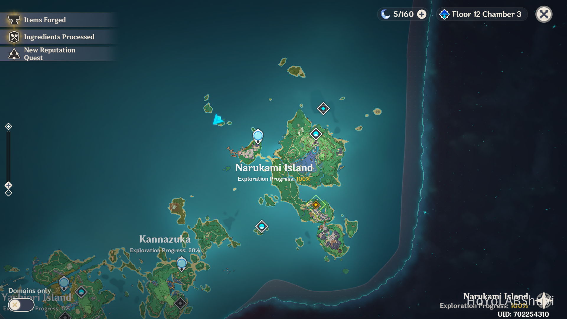 100% Exploration on Narukami Island Genshin Impact | HoYoLAB