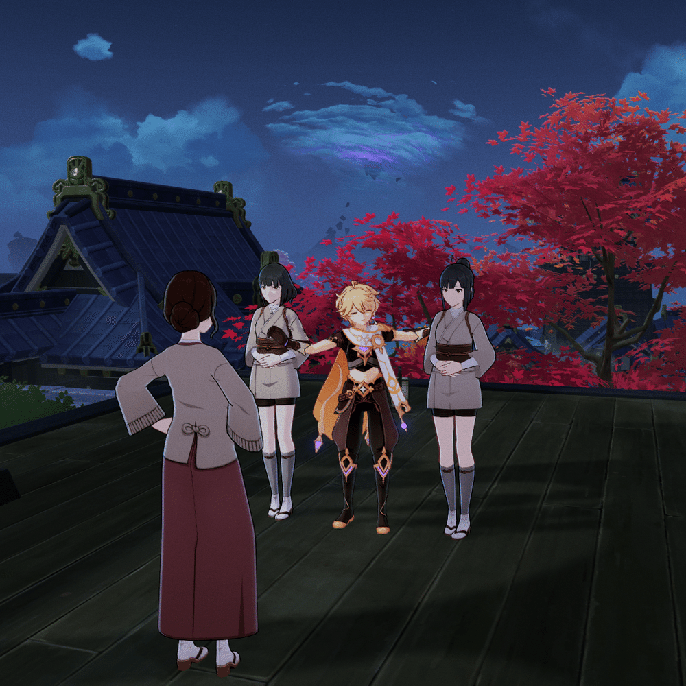 Aether just being Aether on his Inazuma road trip Genshin Impact | HoYoLAB