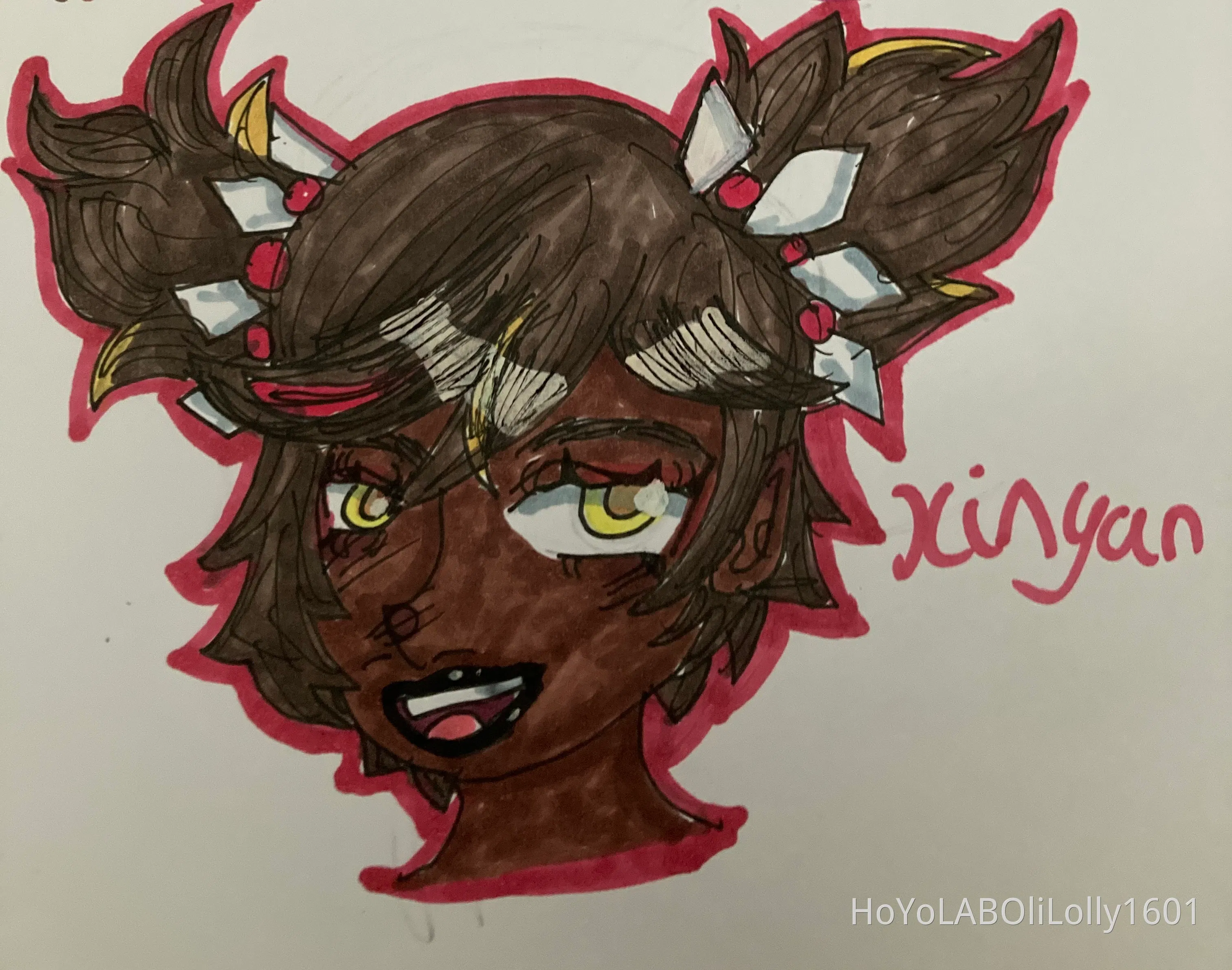 A Little Xinyan Drawing Genshin Impact | HoYoLAB