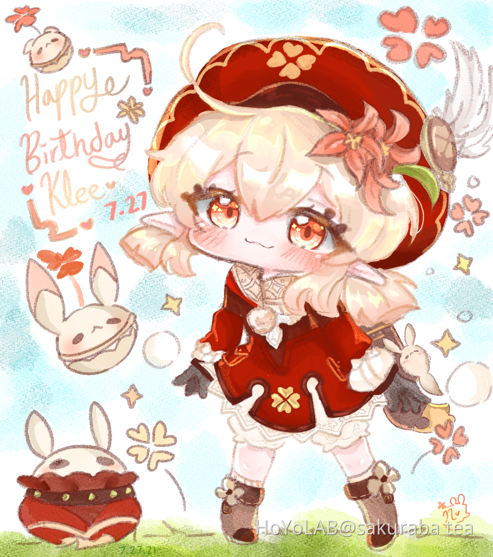 🍀Happy Birthday KLEE!! Genshin Impact | HoYoLAB