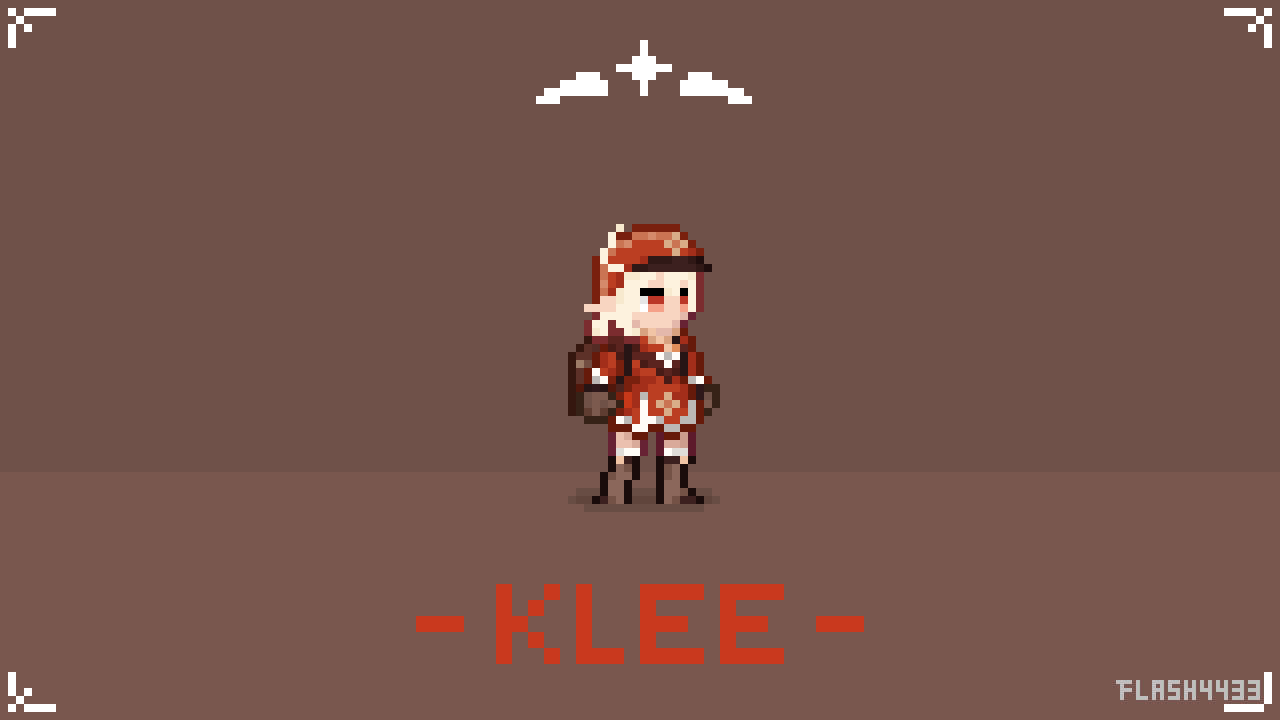 Pixel Klee! Genshin Impact | HoYoLAB