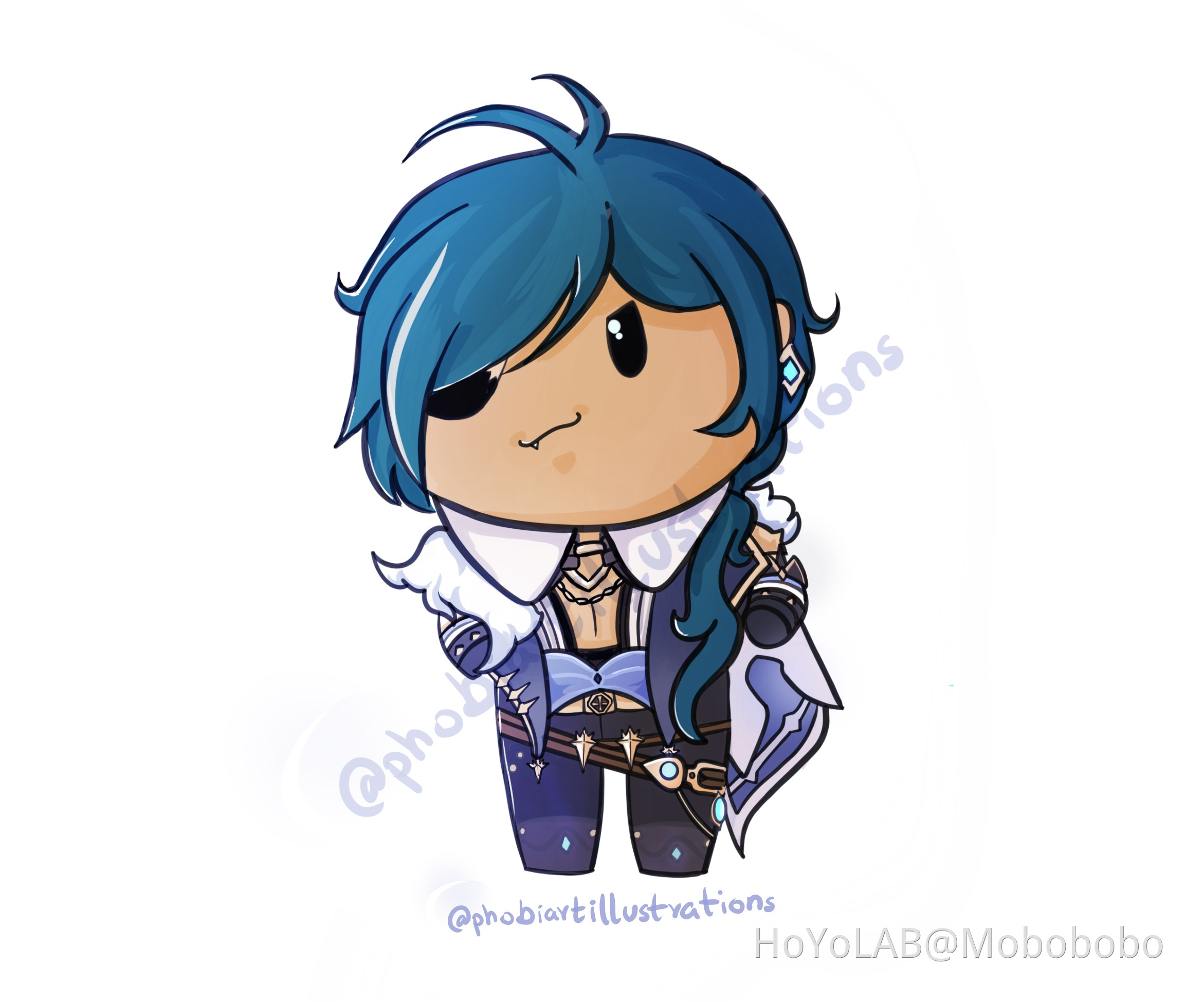 Chibi Kaeya Genshin Impact | HoYoLAB